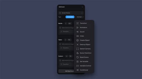 Screen Resize Adaptive Layout D UI Interactive Web Design With Spline Design Code