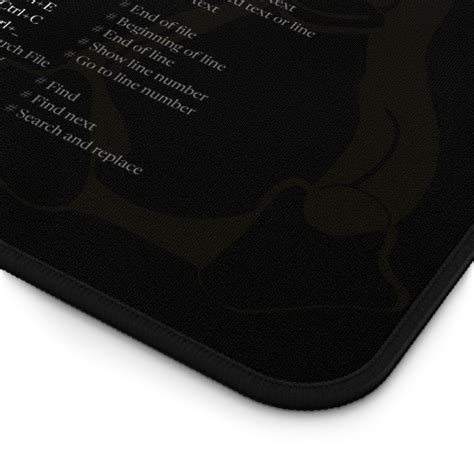 Linux Cheat Sheet Desk Mat For Software Engineers Hackers And Programmers Quick Key Large