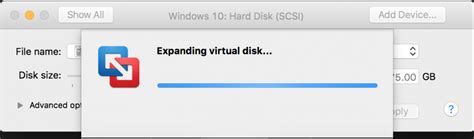 Increase Disk Size In Vmware Fusion