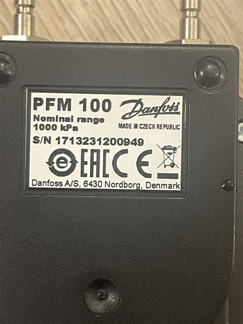 Pfm 100 Danfoss Instrument De Mesure Et Équilibrage De Pression Différentielle Abx Outillage