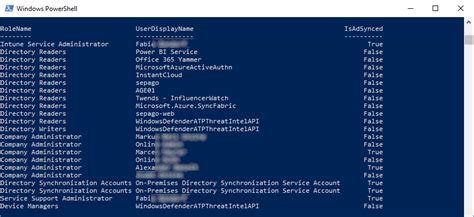 Enumerating Azure Ad Administrative Accounts With Powershell Sepago