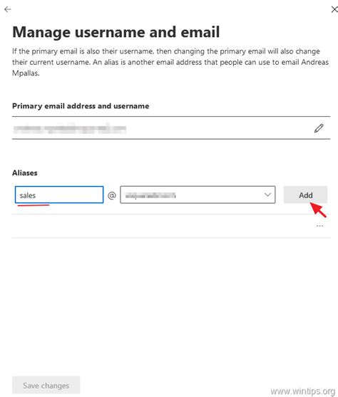 How To Add An Email Alias In Office365