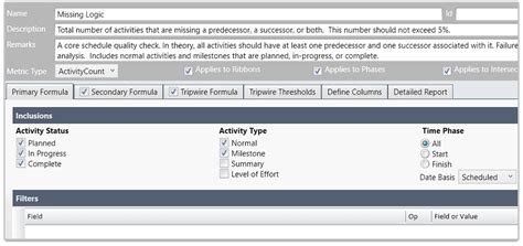 Project Schedule Analysis Deltek Acumen Fuse