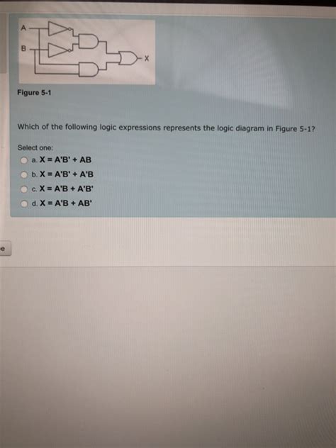 solved figure 5 1 which of the following logic expressions