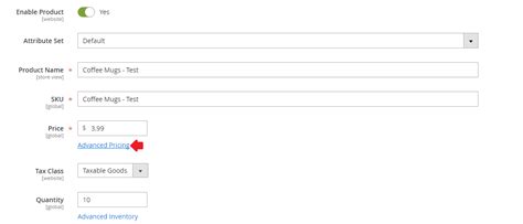How To Configure Advanced Pricing In Magento 2 Centennial Arts