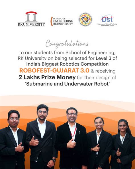 Dr Chetankumar Patel On Linkedin Rkuniversity Robotics