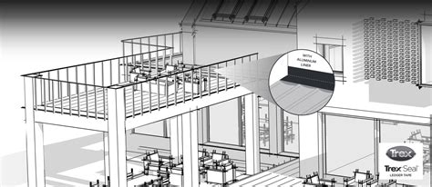 Under Deck Drainage System For Under Deck Waterproofing And Ceilings