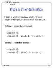Week12 Ppt COSC 2P05 Programming Languages Problem Of Non