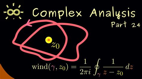 Complex Analysis 24 Winding Number Dark Version Youtube