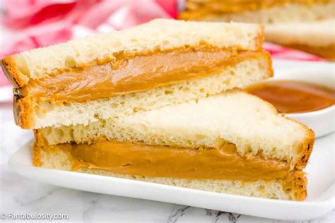 Peanut Butter And Syrup Sandwich Peanut Butter Sandwich Variations