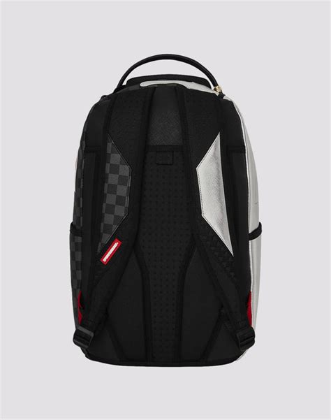 Sprayground Silver Side Drip Backpack Dtlr
