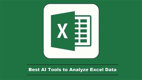 13 best ai tools to analyze excel data cool ai software