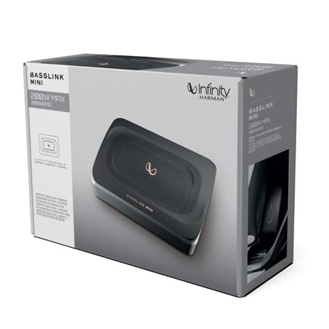 Infinity Basslink Mini Compact Under Seat Powered – Xcite Audio