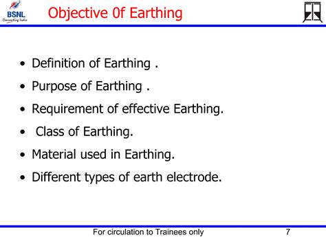 Earthing System Of Telecom Equipment Chapter 1 Ppt