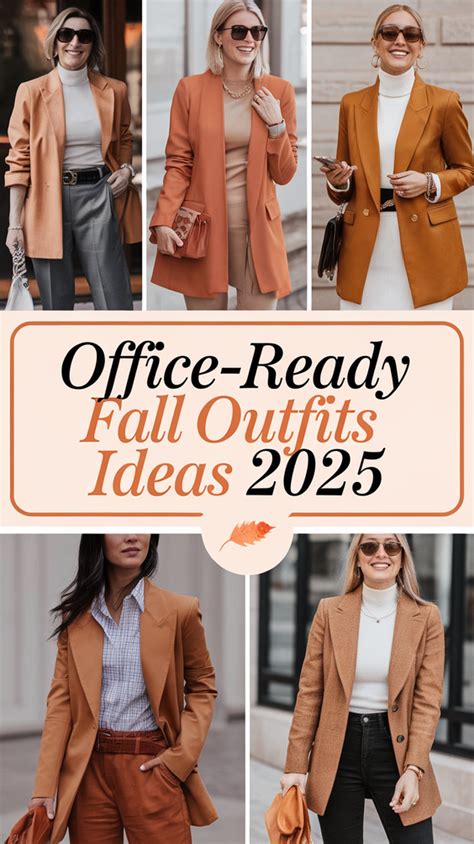 Office Ready Fall Outfits Ideas For Work In 2025 Modern Styles For