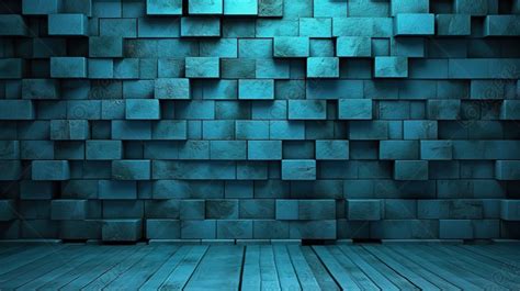추상적인 3d 디자인 매혹적인 파란색 콘크리트 벽 추상적 배경 비어있다 배경 빈 벽 배경 이미지 Hd 추상적 비어있다
