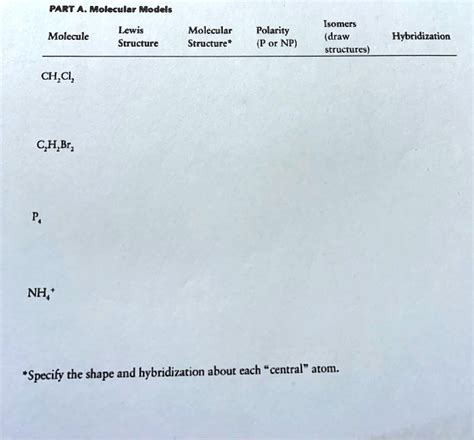 Solved Part A Molecular Models Isomers Draw Structures Lewis