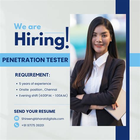 Bharat Digitals On Linkedin Cybersecurityjobs Penetrationtesting Infosec Cloudsecurity Hiring