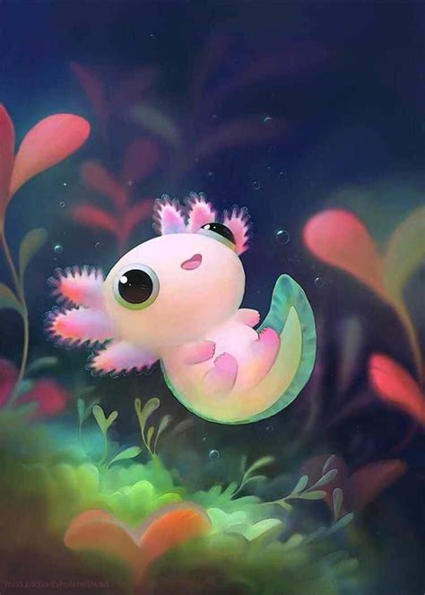 400 Cute Axolotl Wallpapers