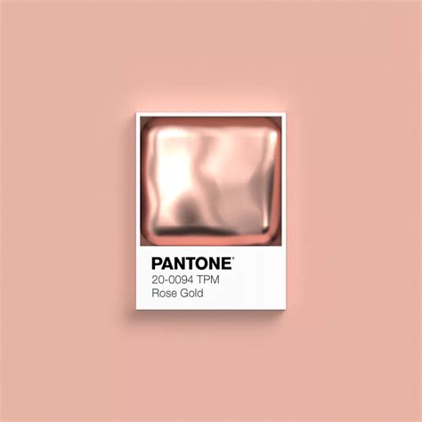 Rose Gold Pantone Color