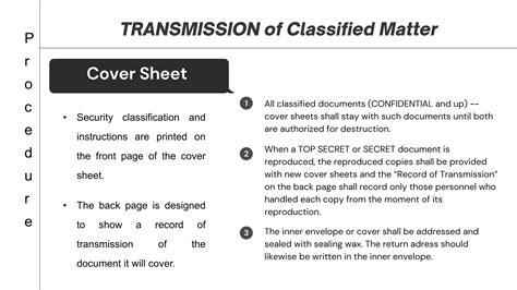 Handling Classified Information Pptx