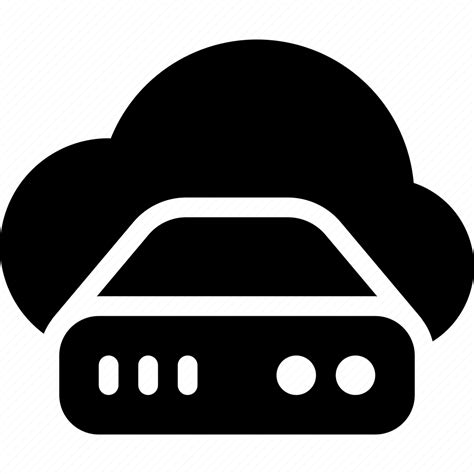 Cloud Data Database Server Storage Icon Download On Iconfinder