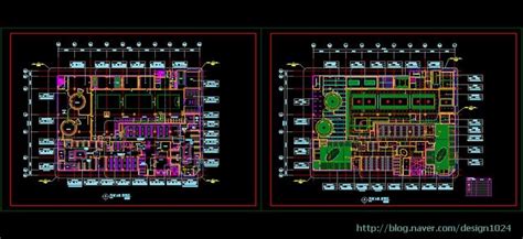 찜질방 평면 천정도 Library Magnicad Cad Block Free Download
