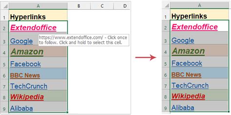 How To Remove Hyperlinks Without Removing Formatting