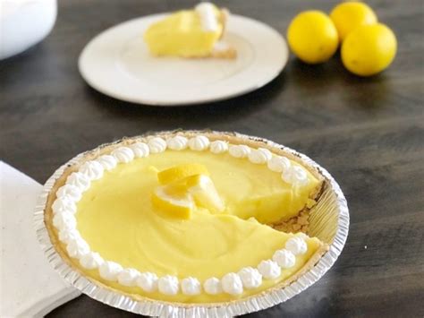 4 Ingredient Frozen Lemon Pie Recipe Thats Sweet And Tart