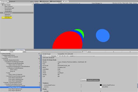 Unity中透明物体和不透明物体的渲染顺序 知乎