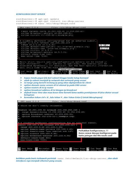 Konfigurasi Dhcp And Ftp Server Pdf