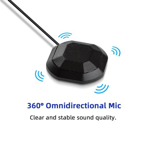 Usb Conference Microphone 360° Omnidirectional Con Vicedeal