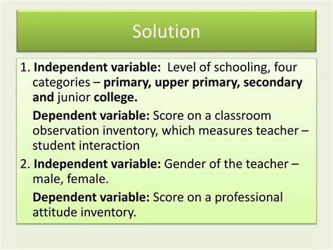 Types Of Variables In Research PPTX