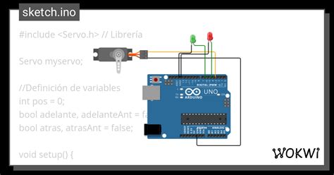 Servomotor P 3 Wokwi Esp32 Stm32 Arduino Simulator