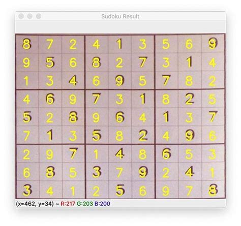 opencv sudoku solver and ocr pyimagesearch