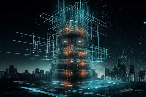 可视化数据流网格背景图片素材 正版创意图片600025652 摄图网