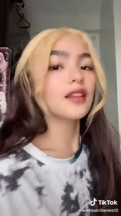 Andrea Brillantes New Blonde Hair Following Blackpink Jennie How You