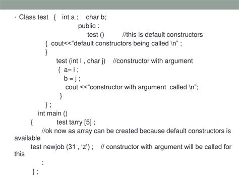 PPT What Is A Constructor PowerPoint Presentation Free Download ID 2096718