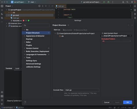 indexing goland documentation