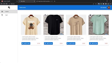 ريأكت المستوى الخامس Reactjs Ecommerce Project With Api Youtube