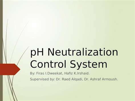 Pptx Ph Neutralization Control System Dokumentips