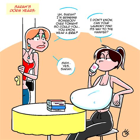 Rule 34 Big Breasts Breasts Cup Dialogue Female Female Only Large Breasts Multiple Girls