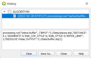 Pyqgis How To Build A Python Script In Qgis Gis Geography
