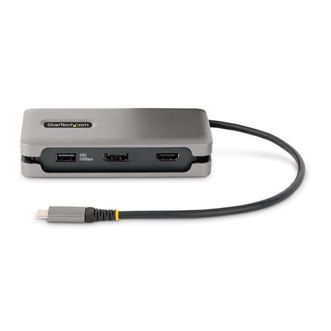 Dkt31cdhpd3 Usb C Multiport Adapter 4k 60hz Hdmi Dp 3 Port Usb