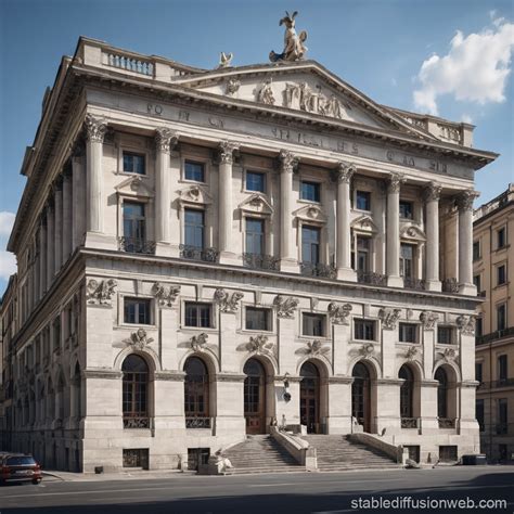 Neoclassical Building Stable Diffusion Online Neoclassical Building Stable Diffusion Online