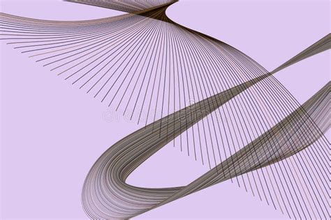 Artistic Line And Curve Background Pattern Abstract Design Illustration Digital And Web Stock
