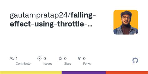 Falling Effect Using Throttle Function And Gsapindexhtml At Main