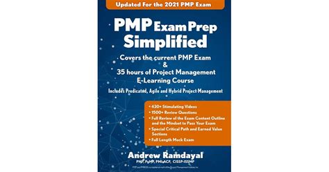 PMP Exam Prep Simplified Covers The Current PMP Exam And Includes A Hours Of Project