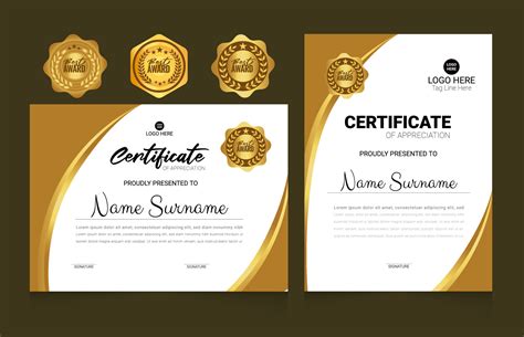 Award Badge Template