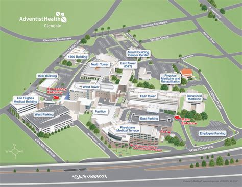 Adventist Health Glendale Maps And Directions Tittlepress
